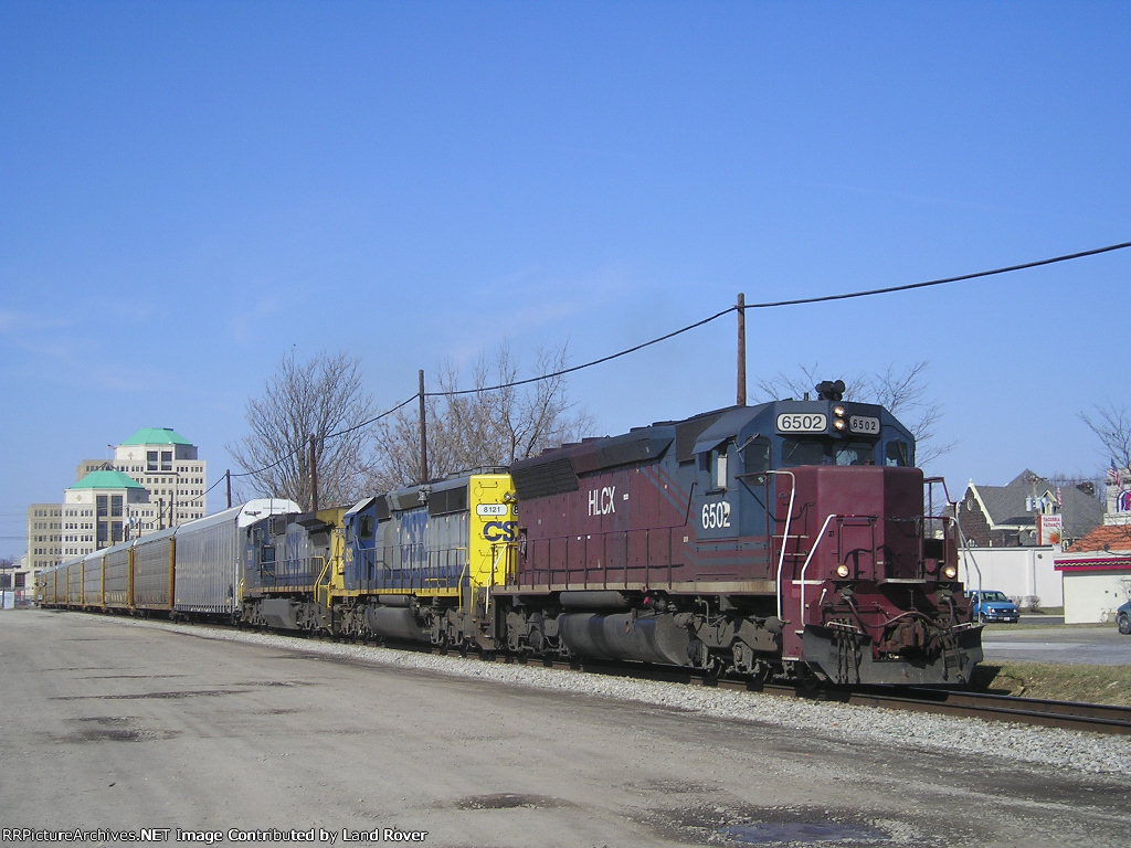 HLCX 6502 On CSX Q 245 Eastbound